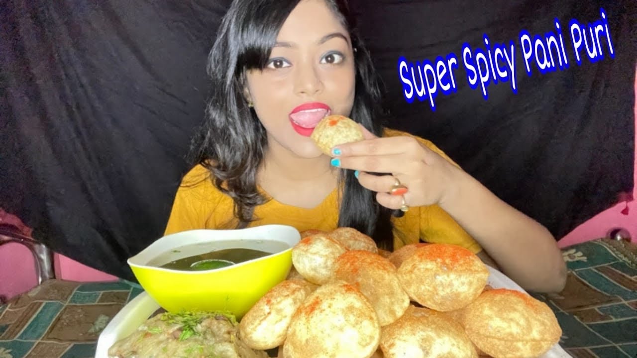 Extreme Spicy🌶Panipuri Challenge| Golgappa Eating|Phuchka Eating ...