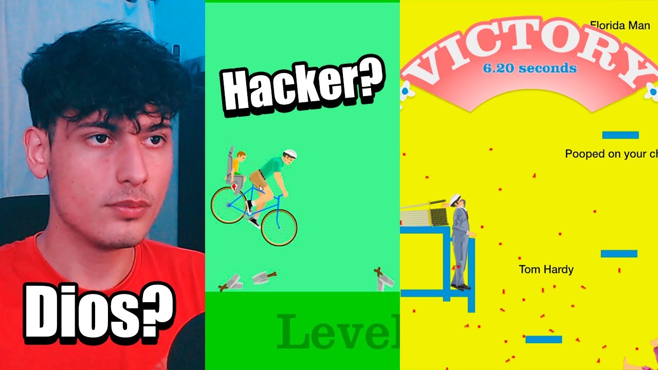 ¿HACKS o PRO?🧐 | Happy Wheels - YouTube
