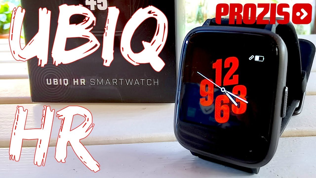 Reloj deportivo Ubiq HR de Prozis - YouTube