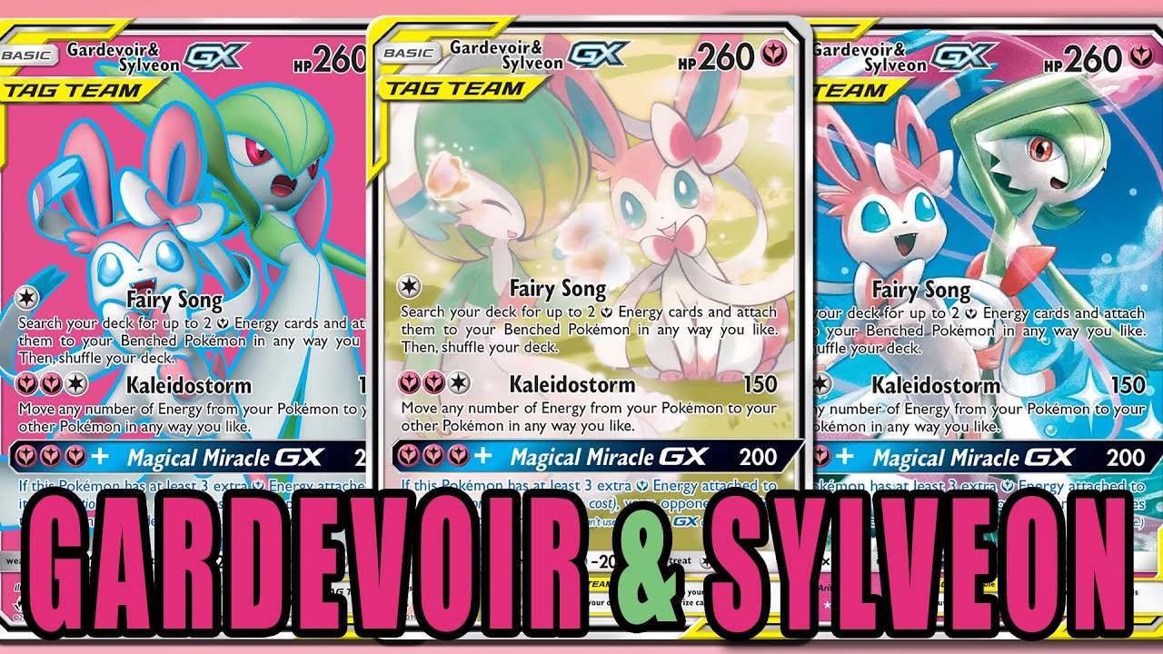 Gardeon Deck! Gardevoir & Sylveon Tag Team GX Deck [Pokemon Sword ...