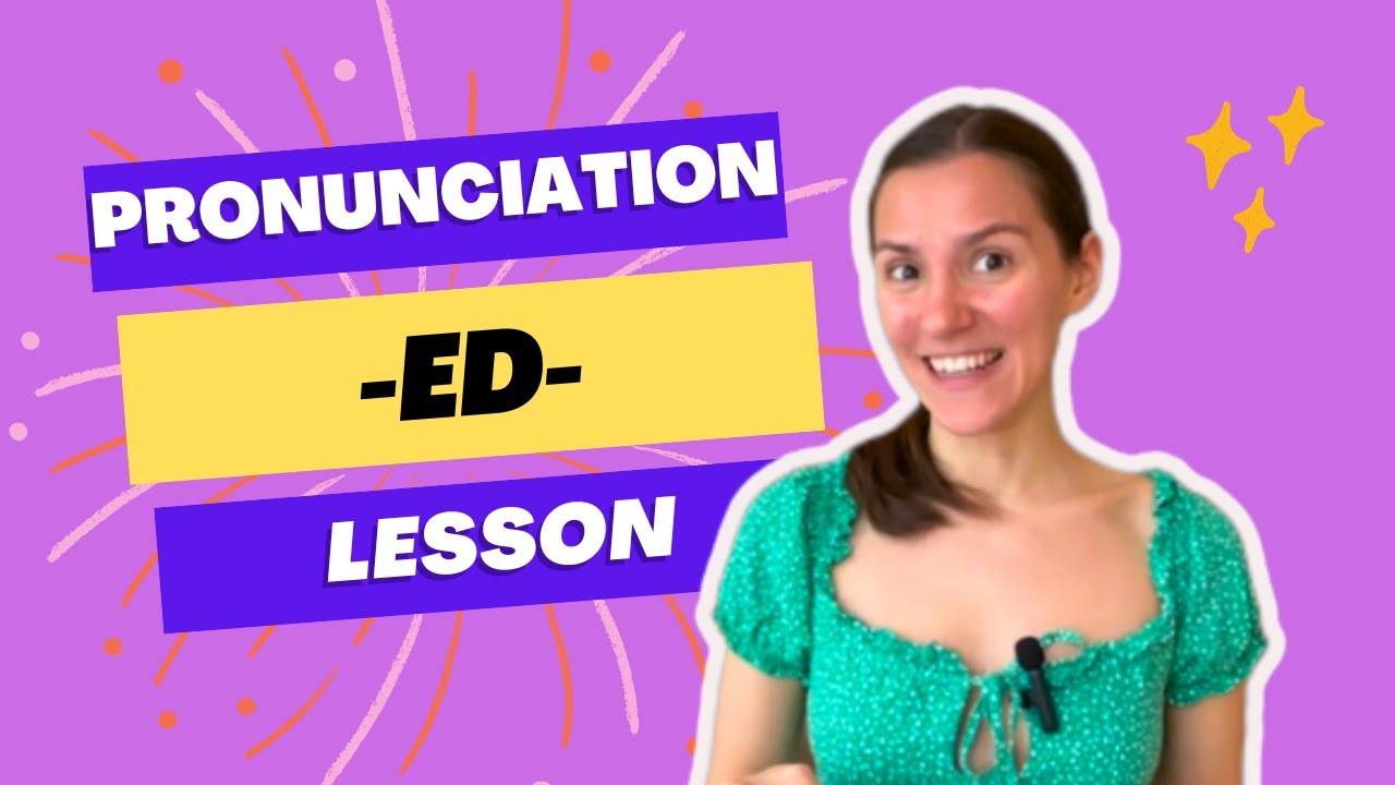 -ED pronunciation - /t/ /d/ or /id/? | Pronunciation lesson #english # ...