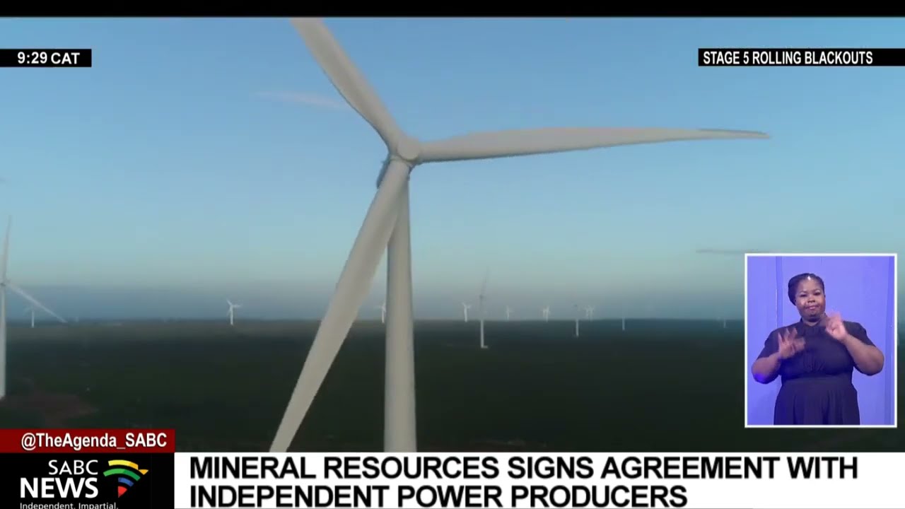 Mineral Resources Department signs agreement with Independent Power ...