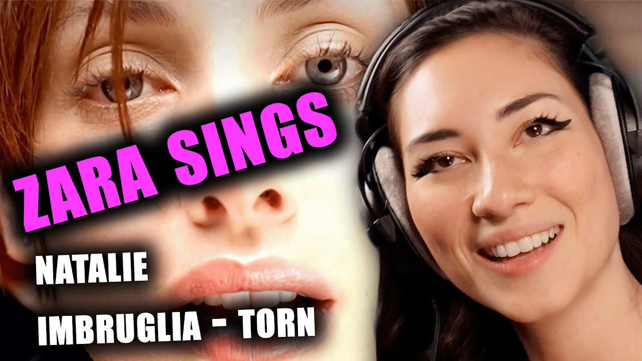 Zara sings TORN - Natalie Imbruglia Acapella live on stream (while paying D4) - YouTube