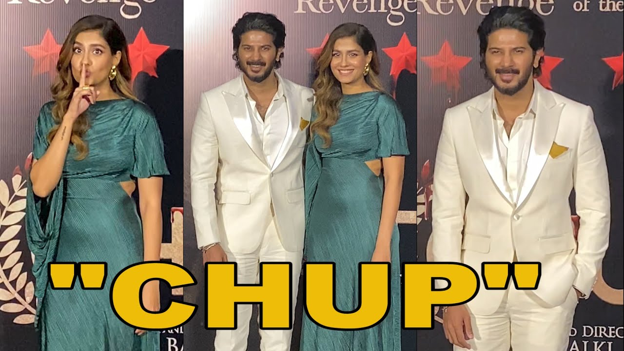 Starcast Dulquer Salman and Shreya Dhanwantry Arrives for Screenings of ...