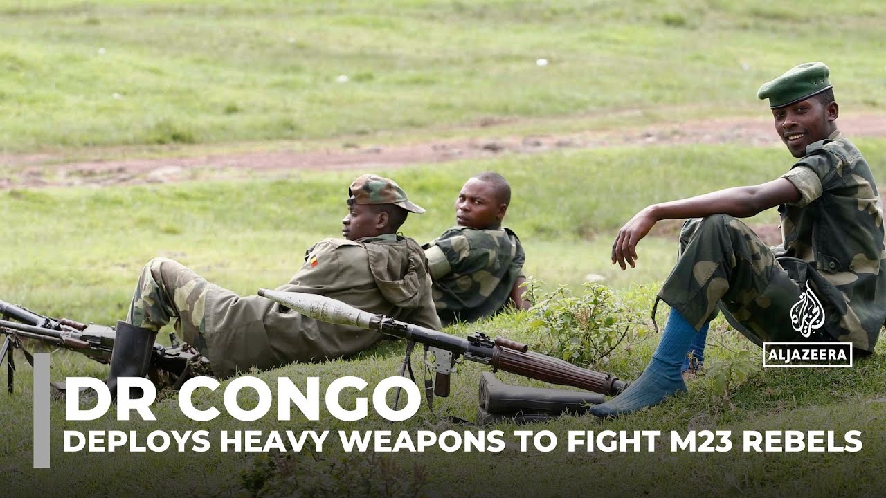 The battle for Goma: DR Congo deploys heavy weapons to fight m23 rebels ...
