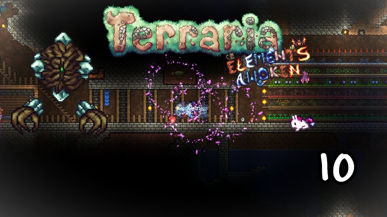 Terraria [Elements Awoken] Let's Play Episode 10: Cosmically Observing ...