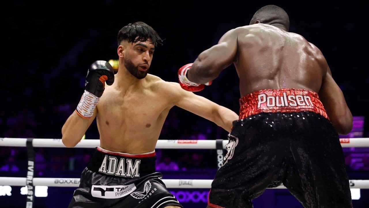 Adam Azim (England) vs Enock Poulsen (Denmark) - KNOCKOUT, Full Fight ...