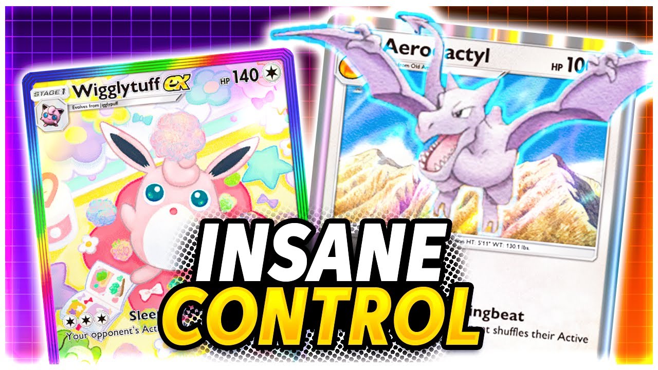 THIS Aerodactyl Deck is COMPLETE CONTROL! - Pokemon Pocket - YouTube