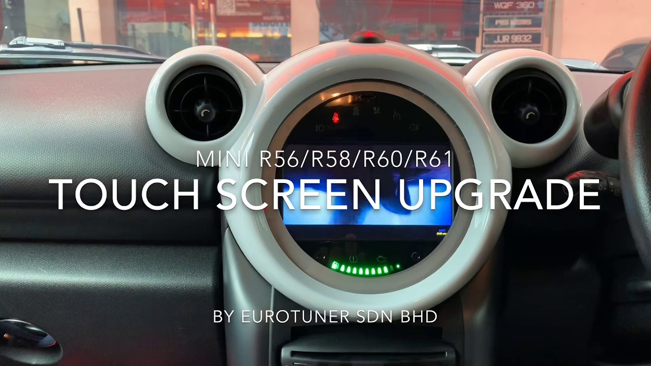 R55, R56, R58, R60, R61 Countryman MINI Android Touch Screen Monitor ...