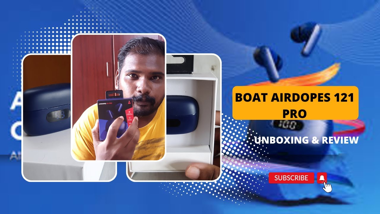 boAt AIRDOPES 121 PRO | UNBOXING REVIEW - YouTube