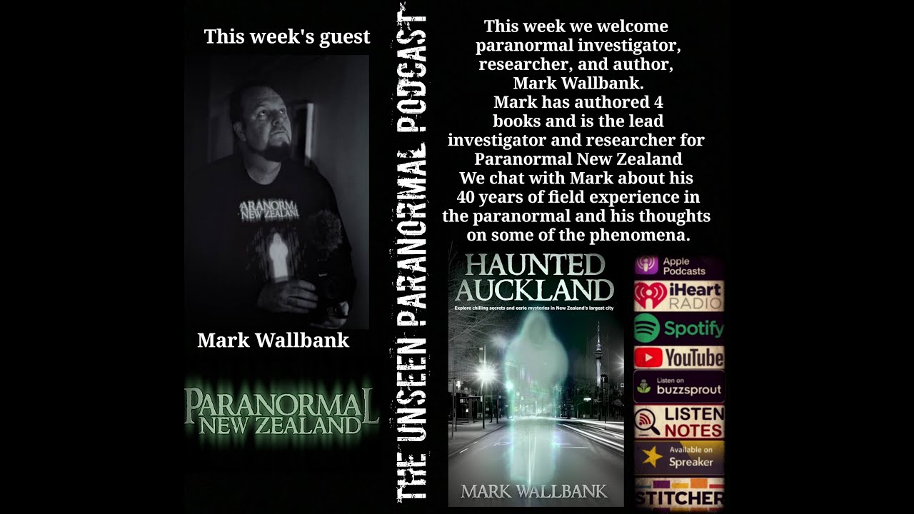 Cryptids and Ghost of New Zealand with Mark Wallbank - YouTube