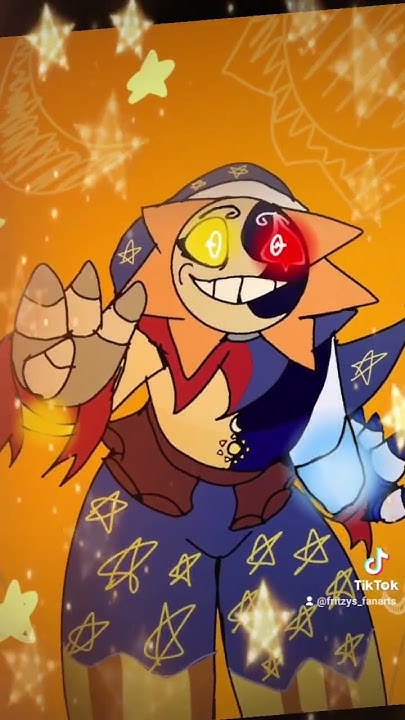 Flash warning!! ⚠️ I re drew fixed eclipse. 🤗 #fnafeclipse #sundrop # ...