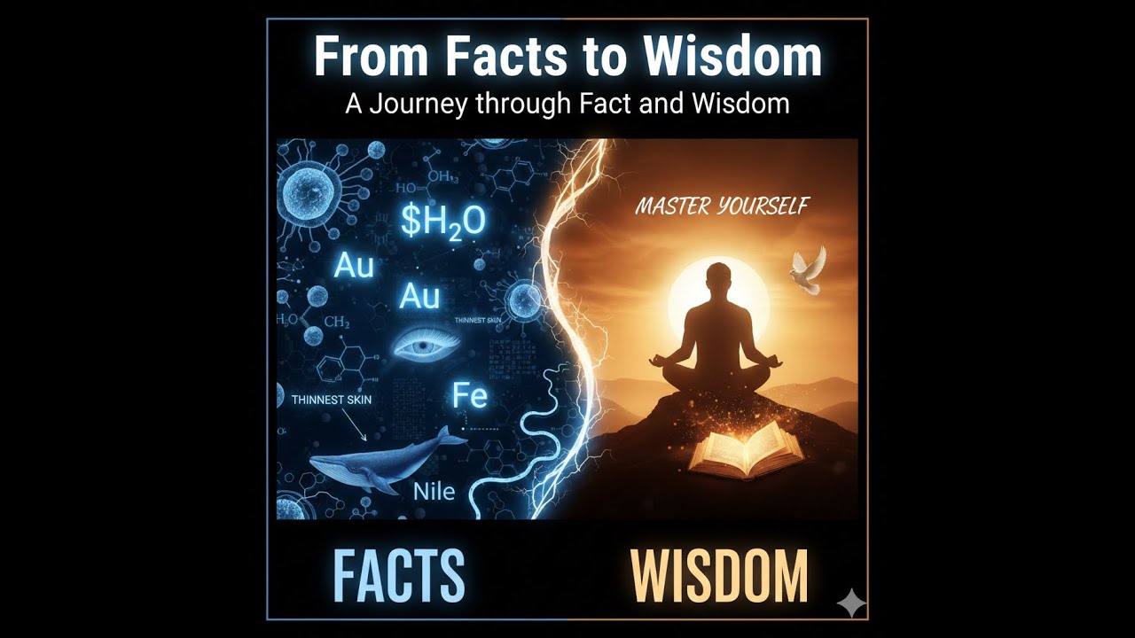 From Facts to Wisdom | A Journey through Fact and Wisdom - YouTube
