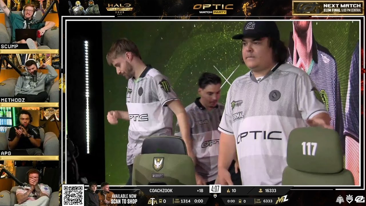 Scump, APG, Manic React To Optic Dominating Envy 4-0 HCS Worlds 2025 ...