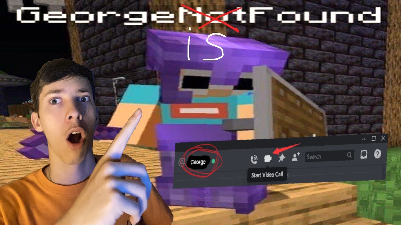 WE FOUND George!! | Playing Minecraft! LIVE - YouTube