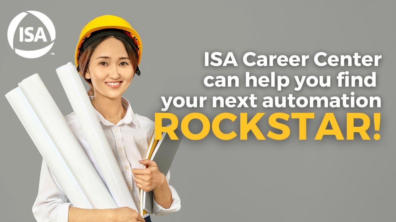 The ISA Career Center can help YOU find your next automation rockstar ...