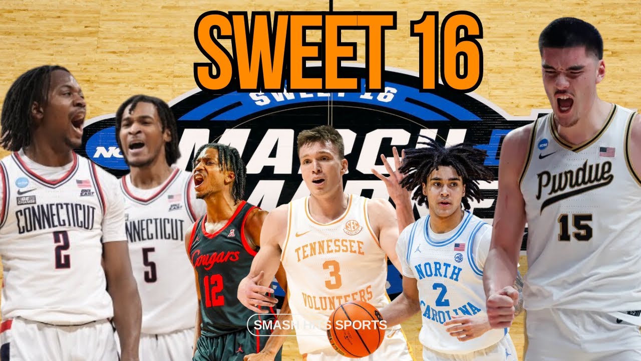 March Madness: Sweet 16 Breakdown and Predictions - YouTube