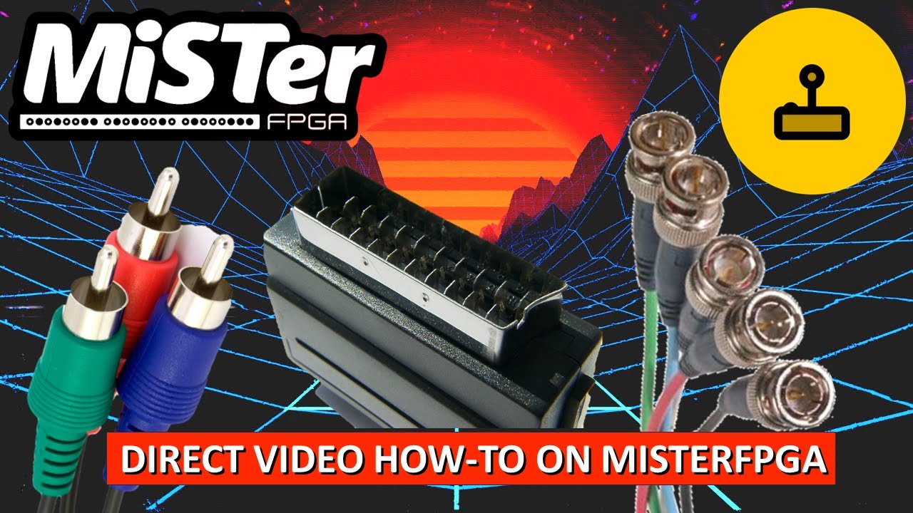 MiSTerFPGA Direct Video Guide - Connect to a CRT through the HDMI Port ...