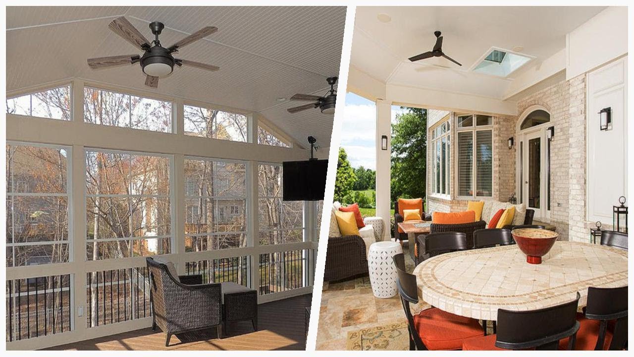 75 Screened-in Outdoor Kitchen Porch Design Ideas You'll Love 🟡 - YouTube