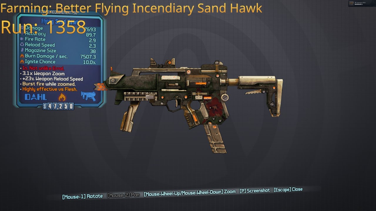 Borderlands 2 - Ubuntu - 044 - Better Incendiary Flying Sand Hawk - YouTube