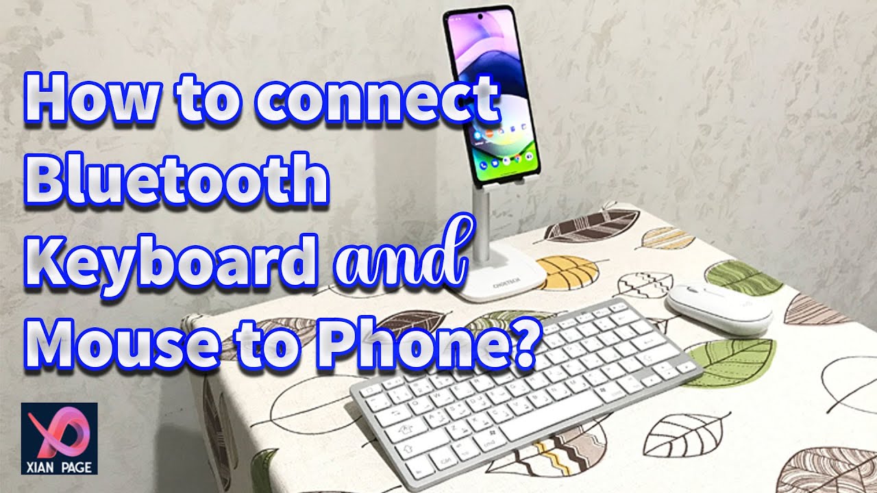 How to connect Bluetooth Keyboard and Mouse to Phone - YouTube