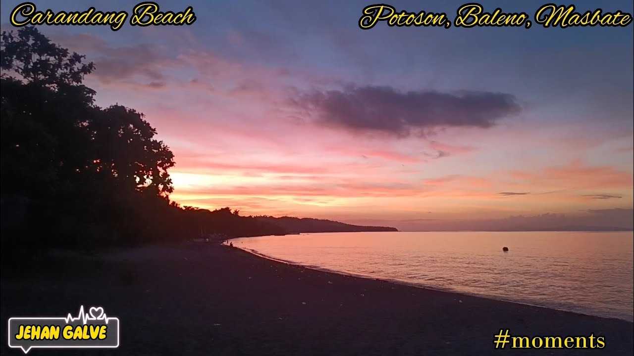Carandang Beach | Potoson, Baleno, Masbate - YouTube