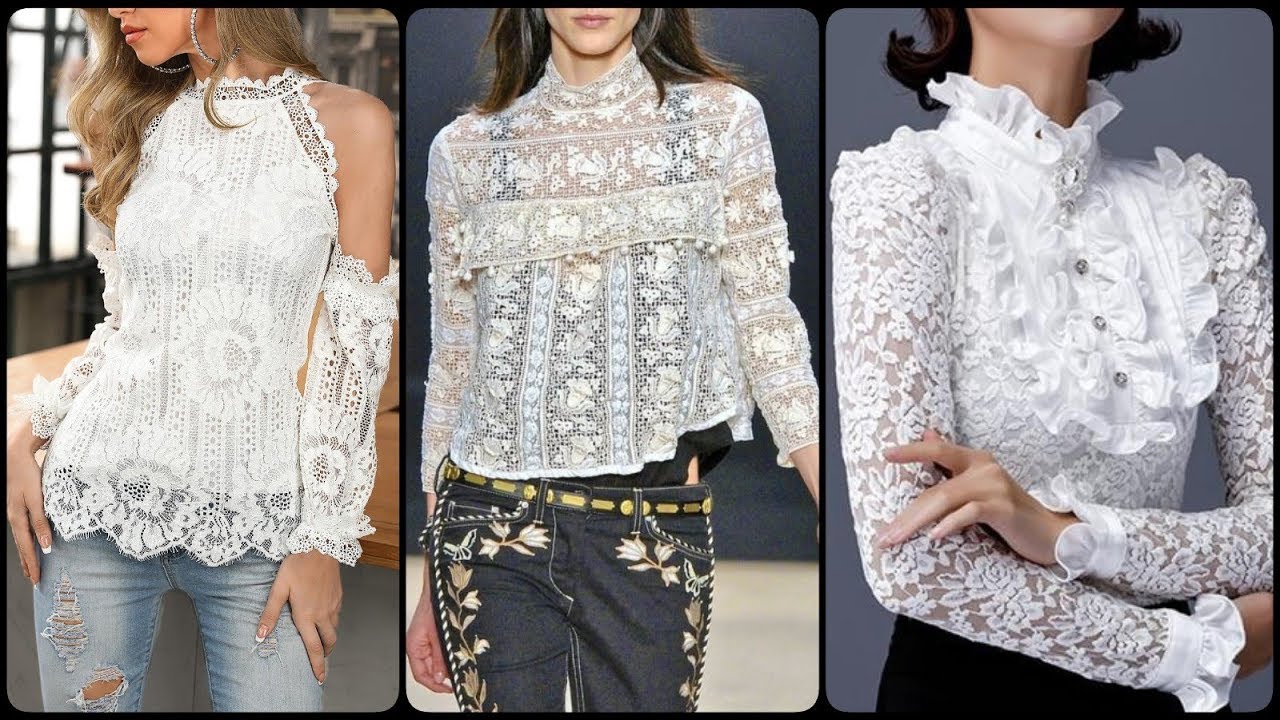 Latest designer top for girls with net fabric 2019 - YouTube