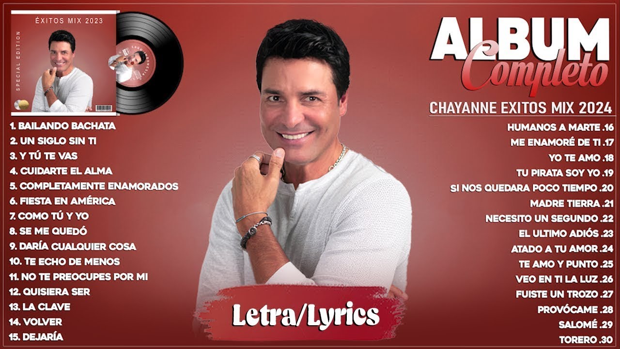 Chayanne - Mejores Canciones - MIX ROMANTICOS 💕 - Mix Chayanne Solo ...