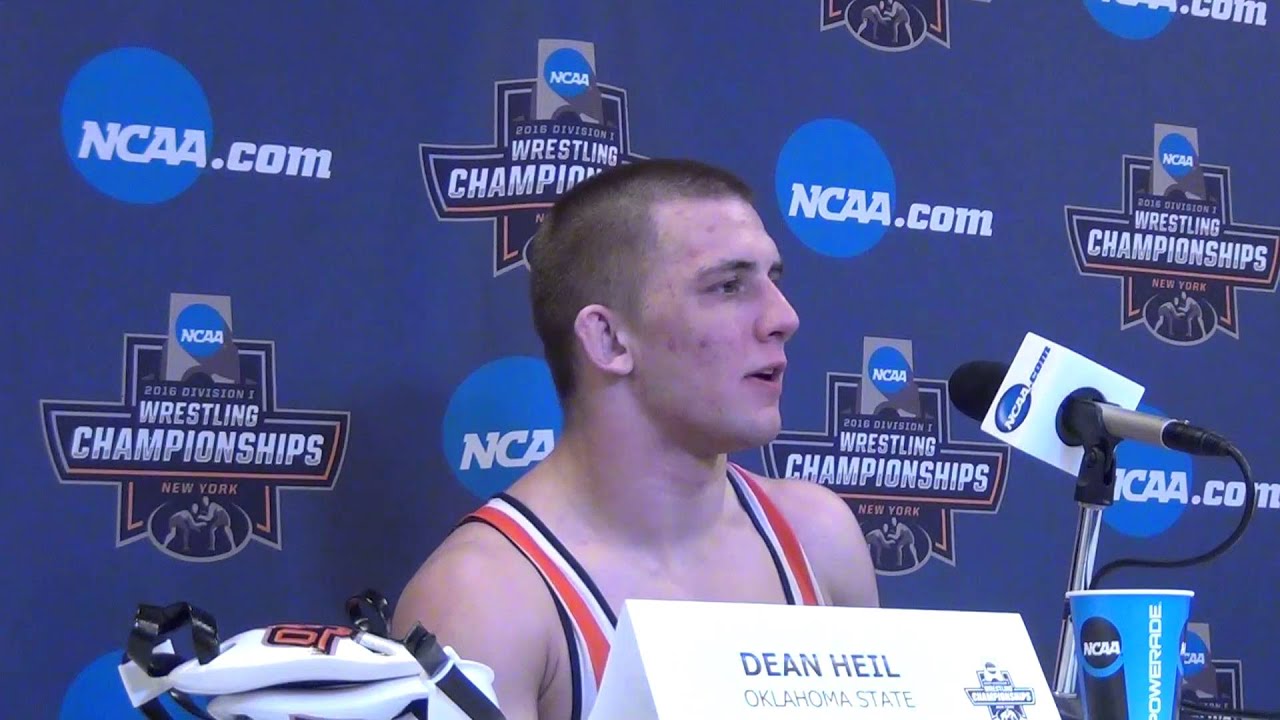 Dean Heil (Oklahoma State), 2016 NCAA 141 lbs. champion - YouTube