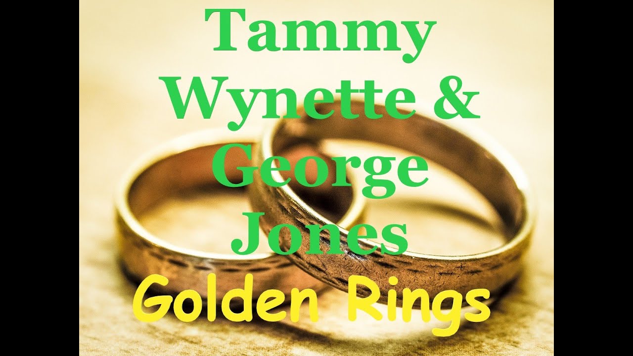 Tammy Wynette & George Jones - Golden Rings - Relaxing Background (with ...