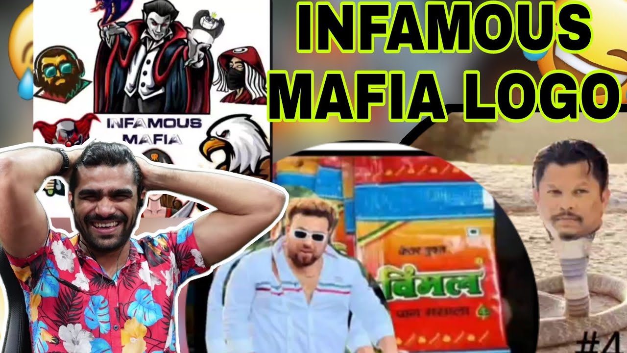 INFAMOUS MAFIA Funny LoGo || Ese Logo Kon Banata Hai 😂 || Chetan Or ...