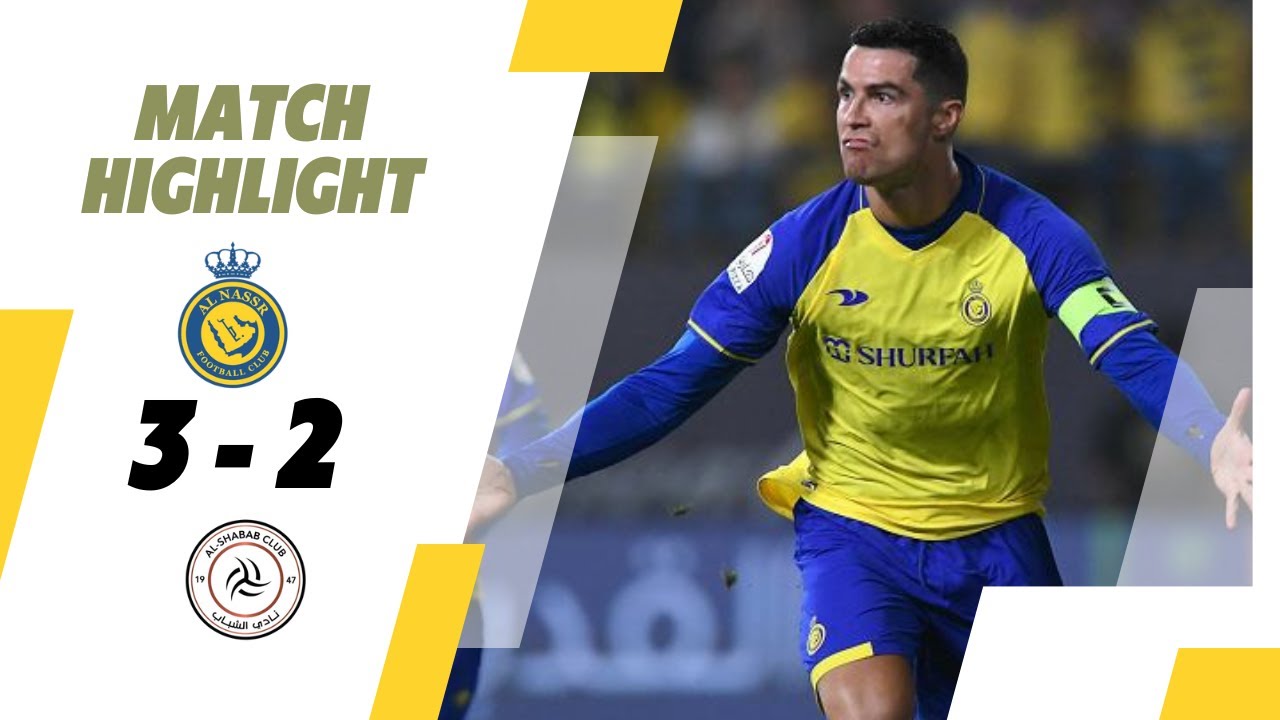 Al Nassr vs Al Shabab 3-2 - Ronaldo Goal - YouTube