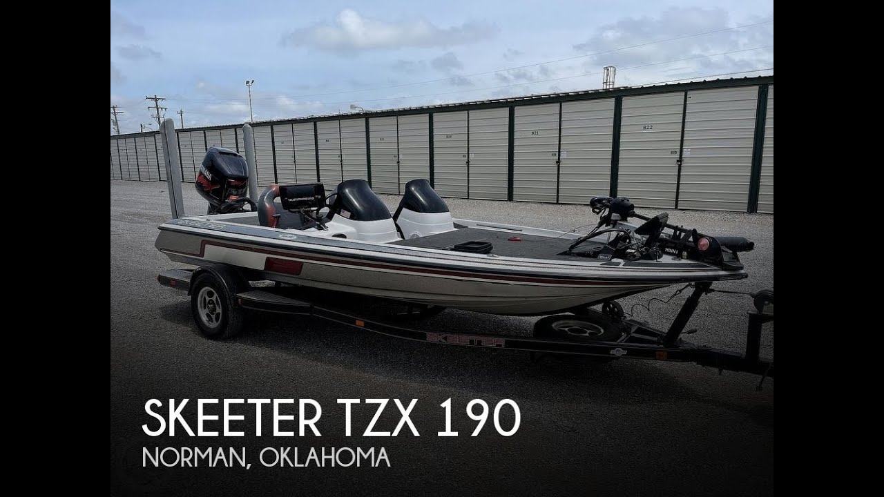 [UNAVAILABLE] Used 2004 Skeeter TZX 190 in Norman, Oklahoma - YouTube