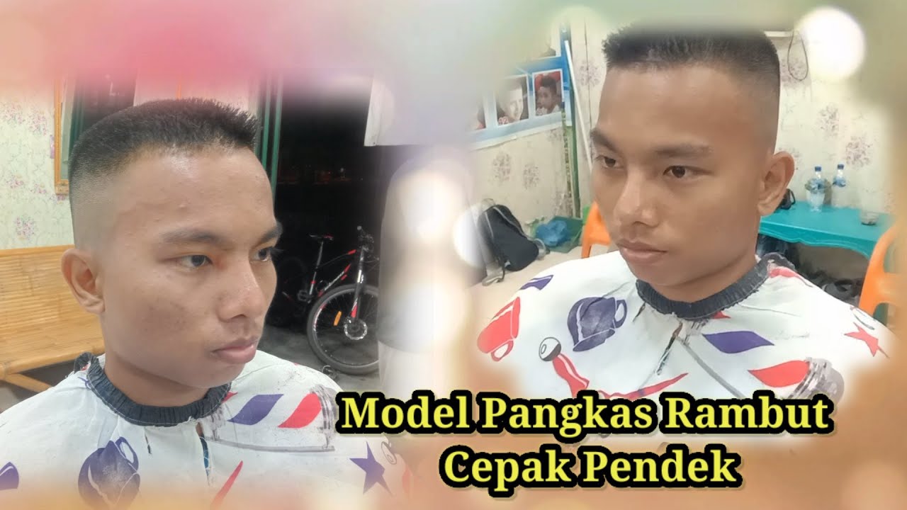 Pangkas rambut Cepak | pangkas rambut undercut | gaya rambut barbershop ...
