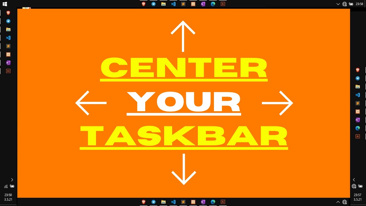 How to customise Taskbar in Windows 10? - YouTube