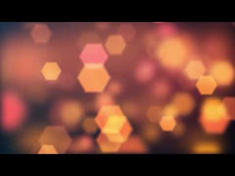 Hexagonal Bokeh | 30 Minutes Loop | Free Background Effect Video