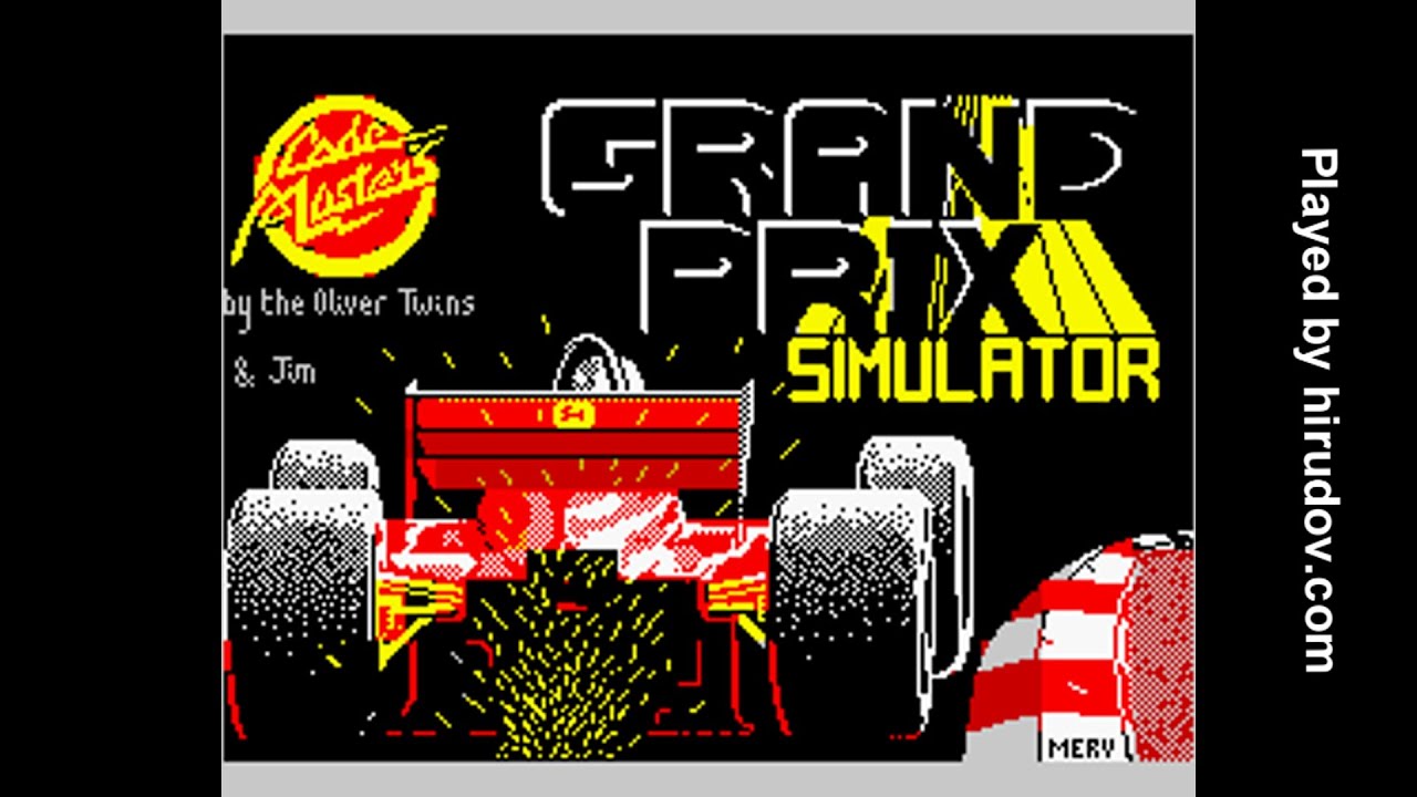 Sinclair ZX Spectrum Longplay - Grand Prix Simulator - YouTube