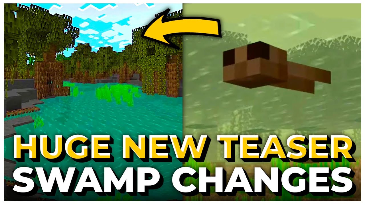 New Exciting Swamp Biome Changes *TEASED* by Mojang | The Minecraft ...