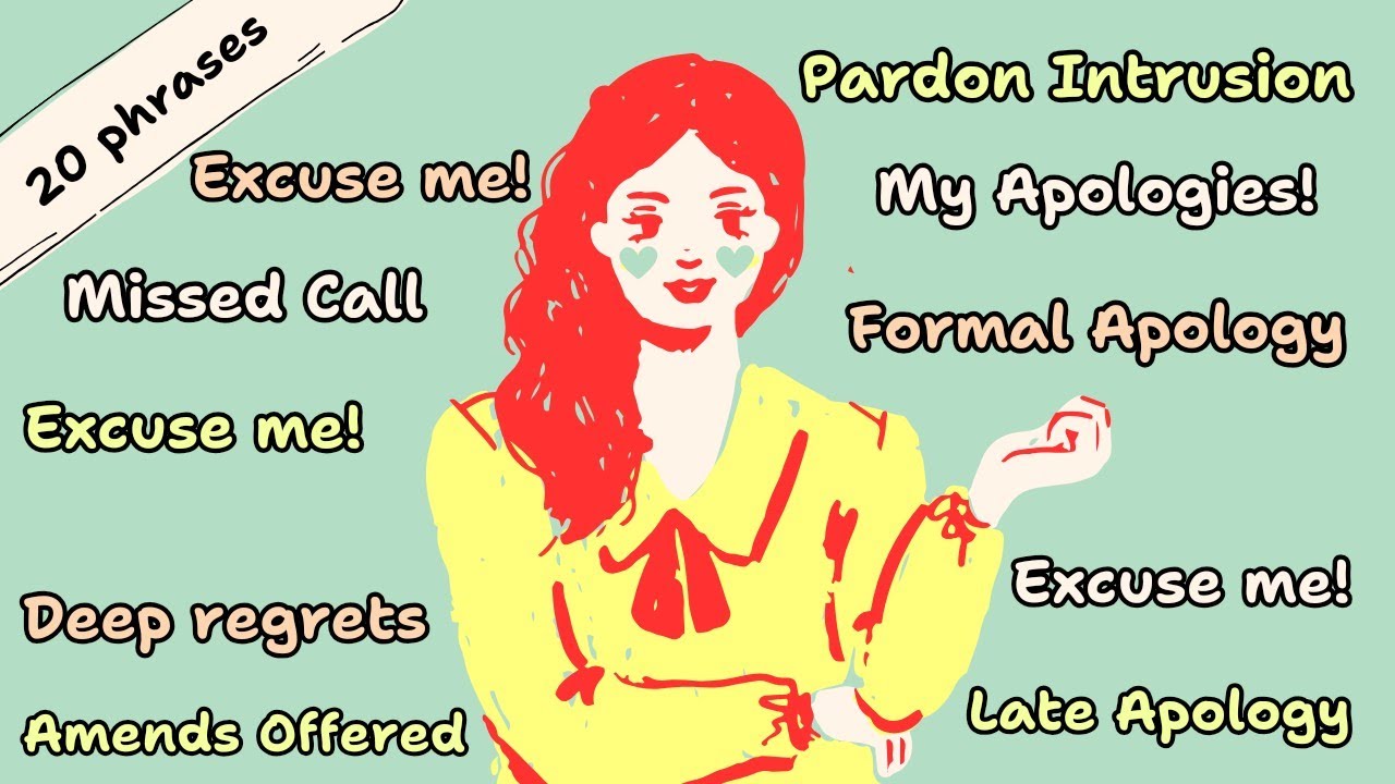 Say Sorry Like a Native! 20+ English Apology Phrases (Beginner-Friendly ...