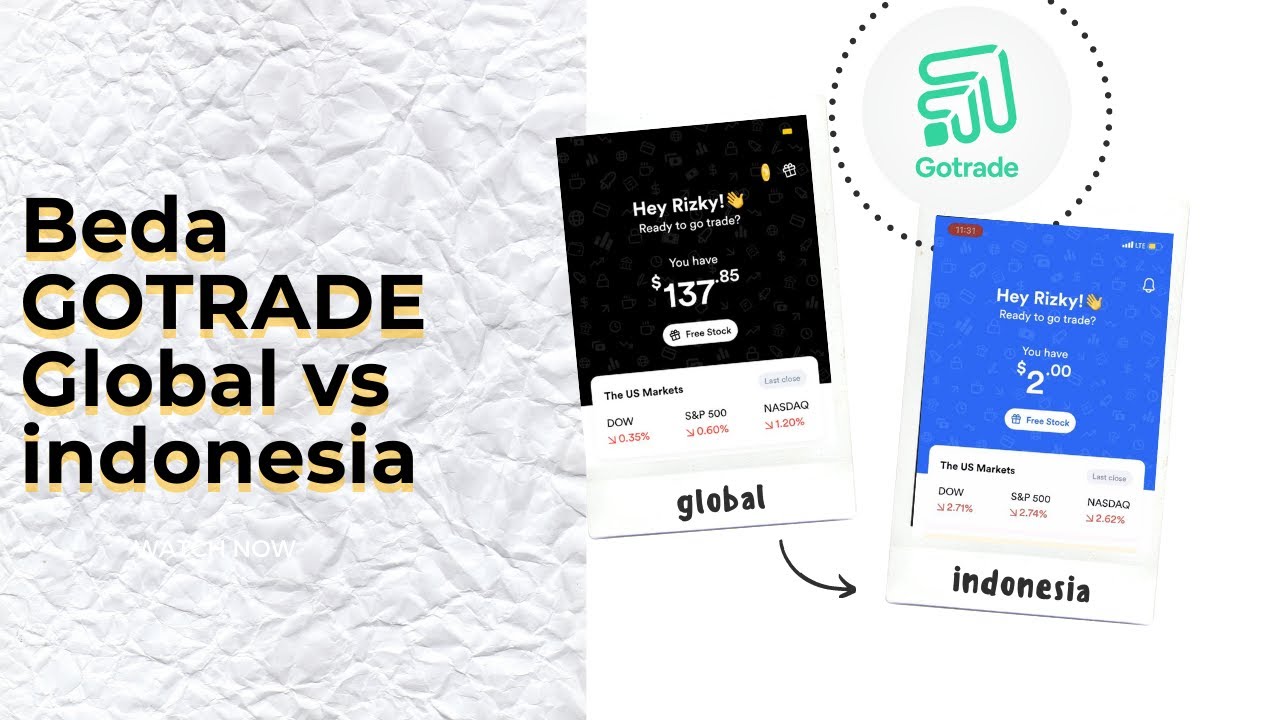 Gotrade Global VS Gotrade Indonesia - YouTube