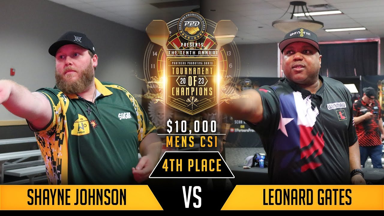 Shayne Johnson vs Leonard Gates | Men's CSI 4th Place | Tournament of ...