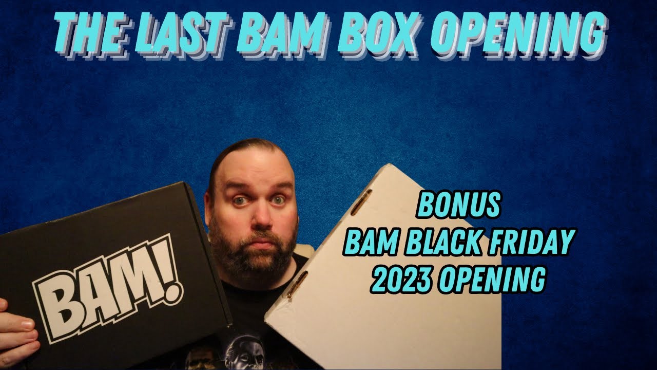 THE LAST BAM HORROR BOX OPENING DEC. 2023/ BAM BLACK FRIDAY MYSTERY BOX ...