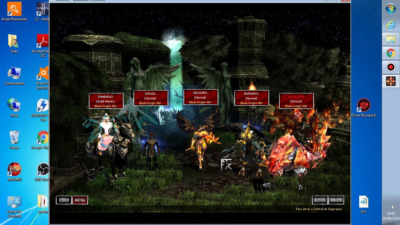 Interface pra mu online! - YouTube