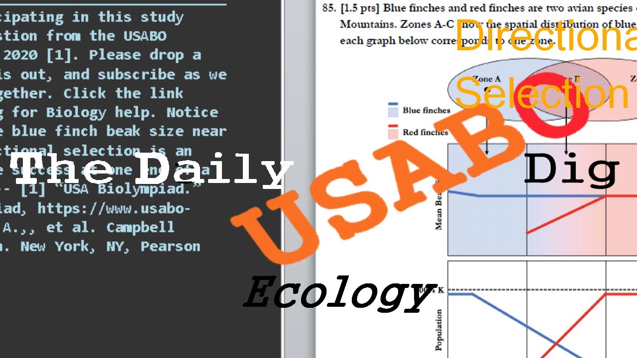 Directional Selection (Ecology) - YouTube