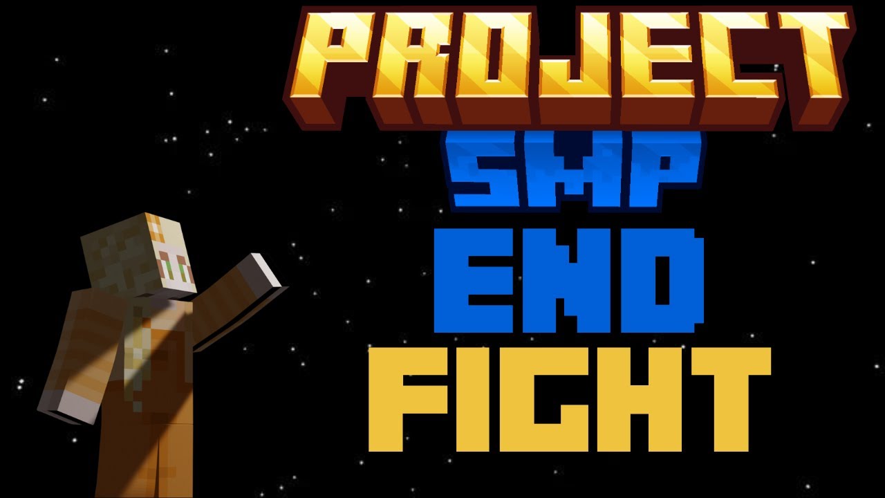 Going into a end fight with nothing (project SMP) - YouTube