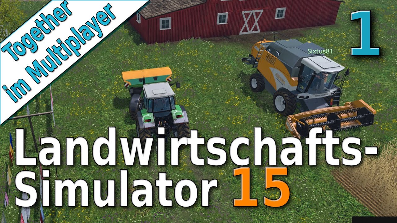 LS15 Multiplayer #1 Im Team nach Amerika Landwirtschafts Simulator 15 ...