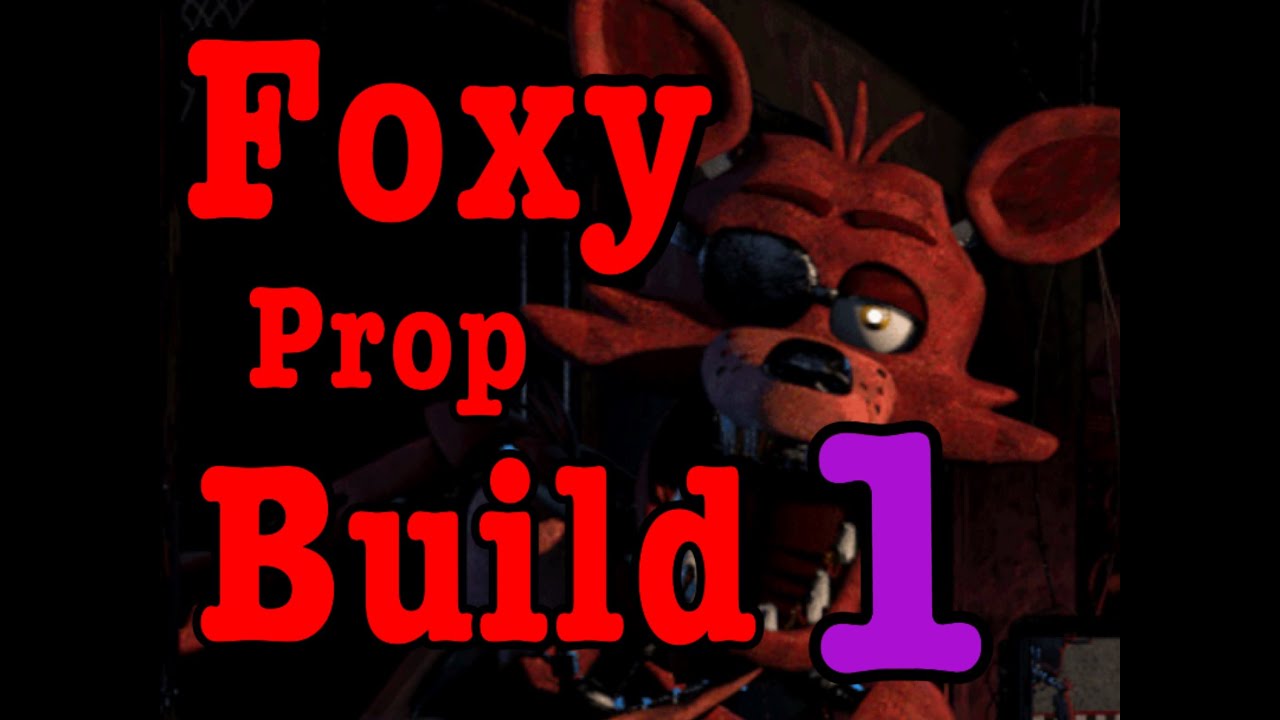 Five Nights At Freddy's Foxy Halloween Prop Build Part 1: The ...