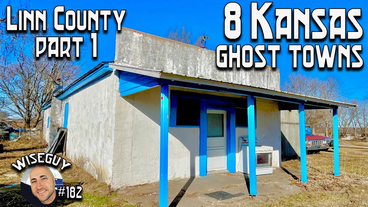 8 Kansas Ghost Towns // Linn County Part 1 - YouTube