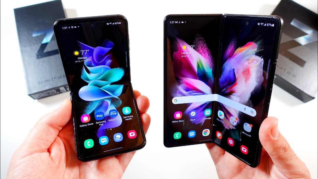 Samsung Galaxy Z Flip 3 and Fold 3 Display Deep Dive! - Diamond Pixel™ and Eco2 OLED™ - YouTube