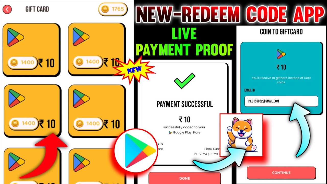 Reward Fox App | Free Redeem Code | Free Redeem Code App | Free Google ...